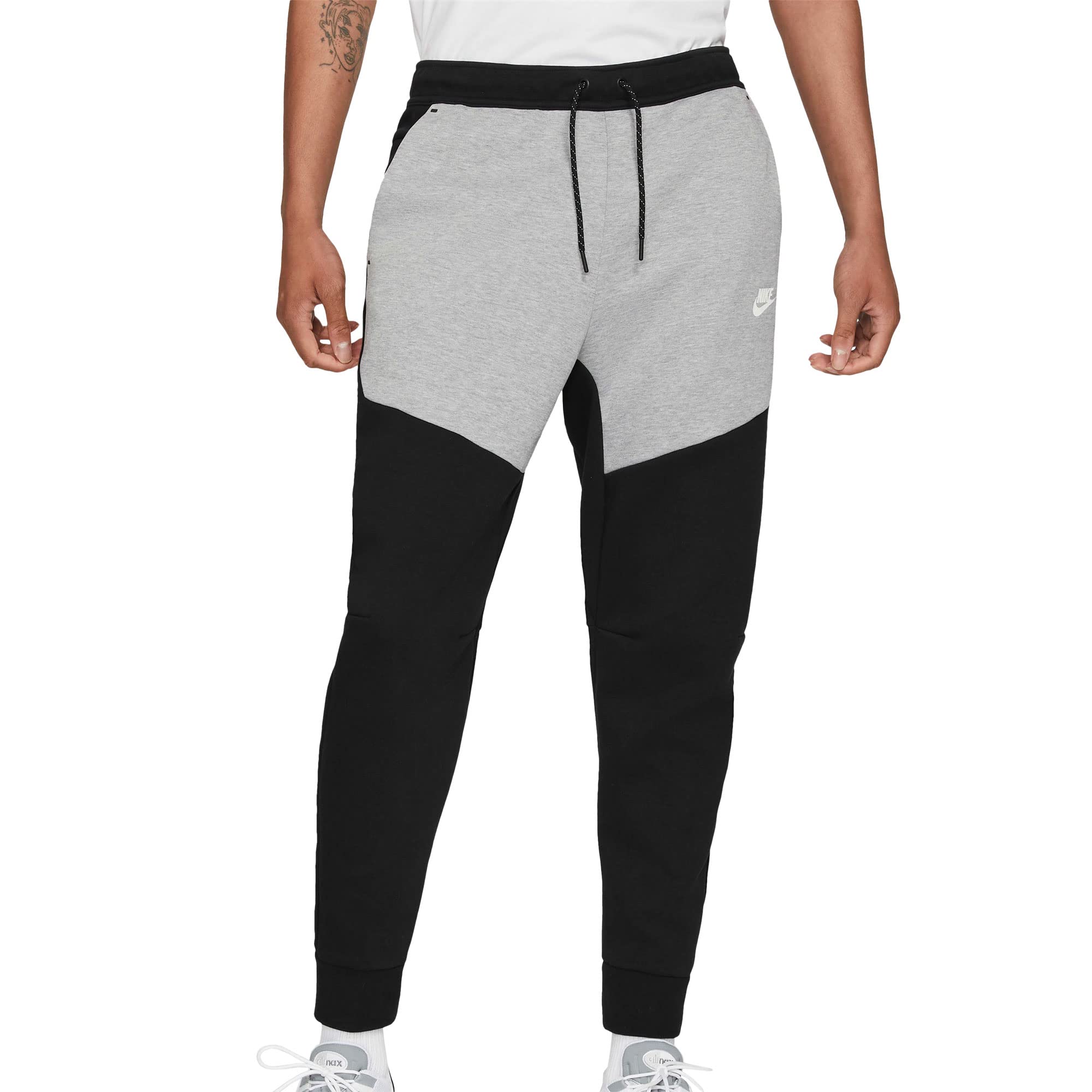 Nike Sportswear Tech Fleece Pants Dark Grey Heather/Black XS– PrimeSmart